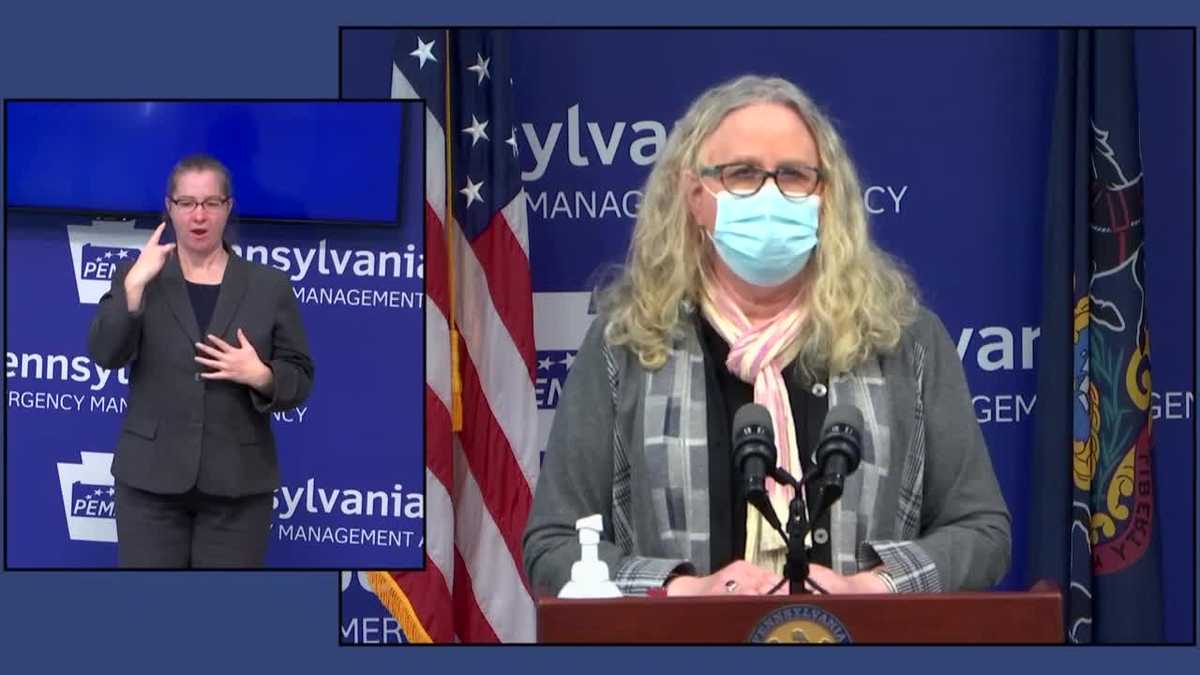 Pennsylvania Dept. of Health Secretary gives update on coronavirus