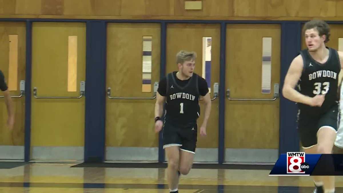 Bowdoin men's basketball team beat USM