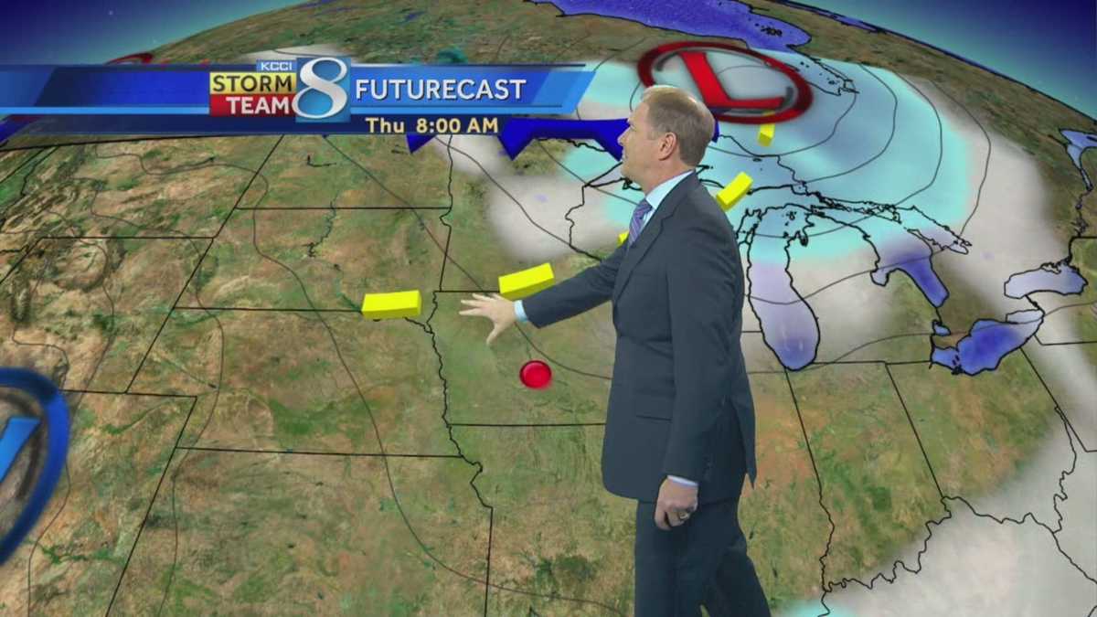 KCCI 8 video weather forecast