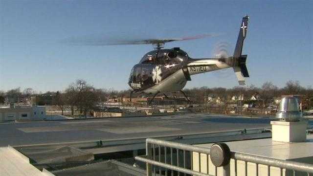 10 hospitals in Iowa have helicopters