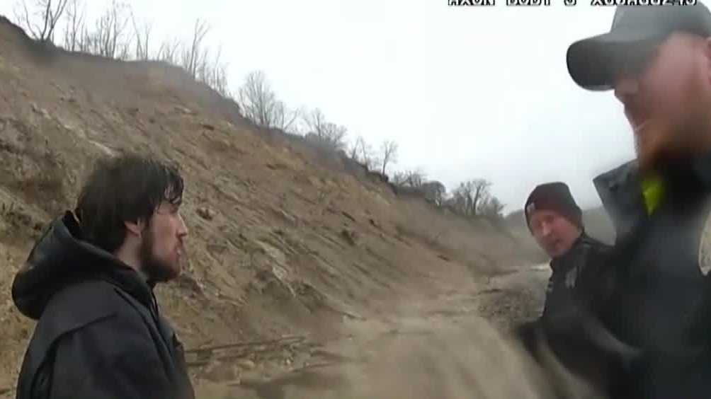 Bodycam video reveals shocking leg discovery in Maxwell Anderson trial