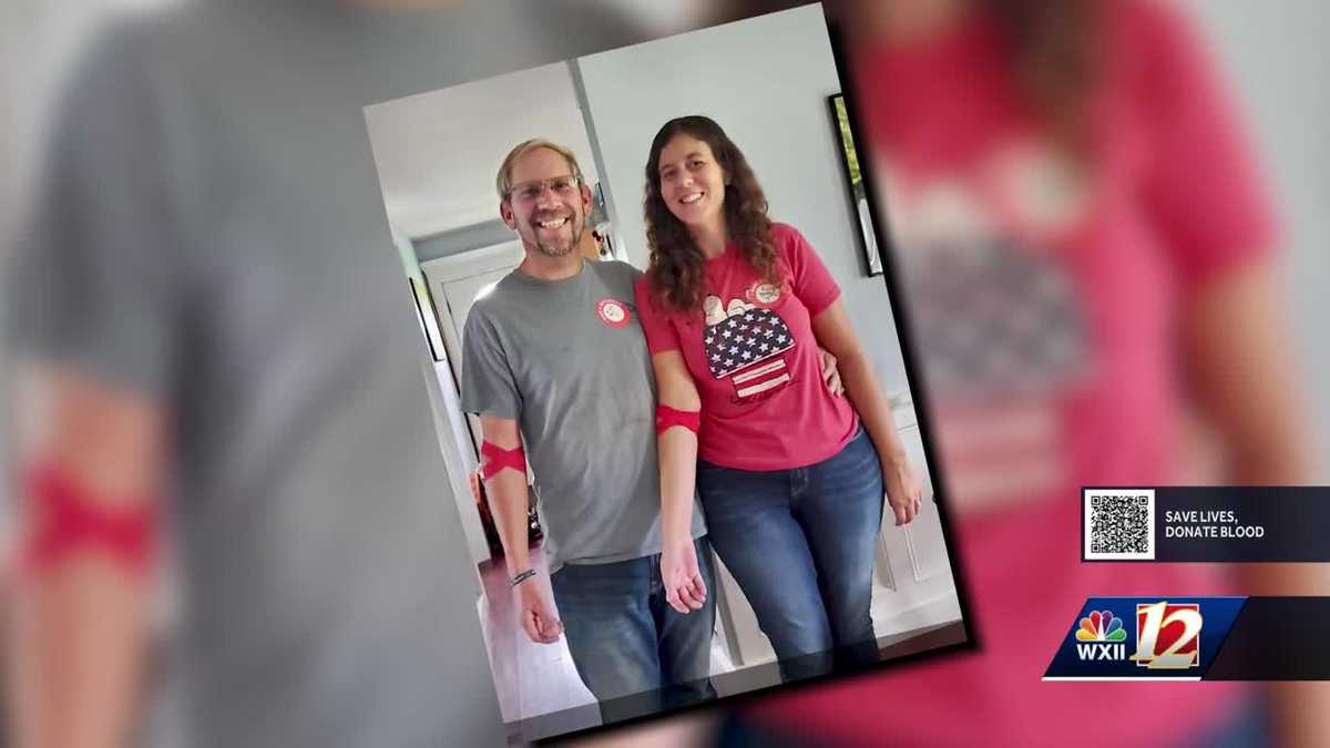 Triad couple starts tradition of donating blood, seeing impacts firsthand
