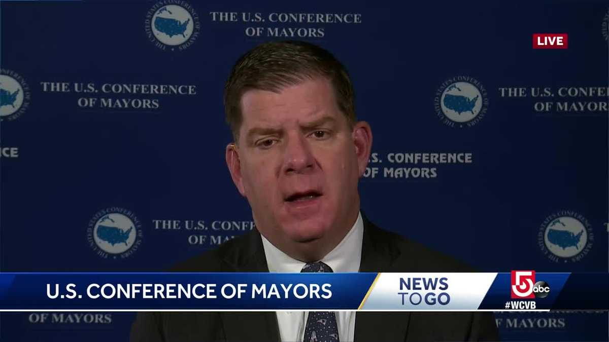 Mayor Walsh speaks from US Conference of Mayors