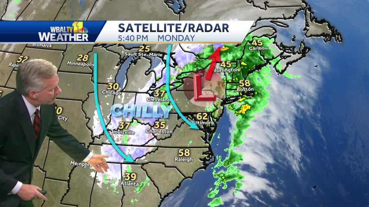 Brisk winds will make Tuesday feel colder