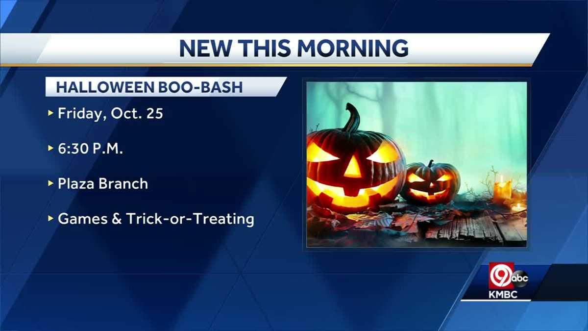 KC Public Library Plaza Branch "Boo-Bash" happening Friday