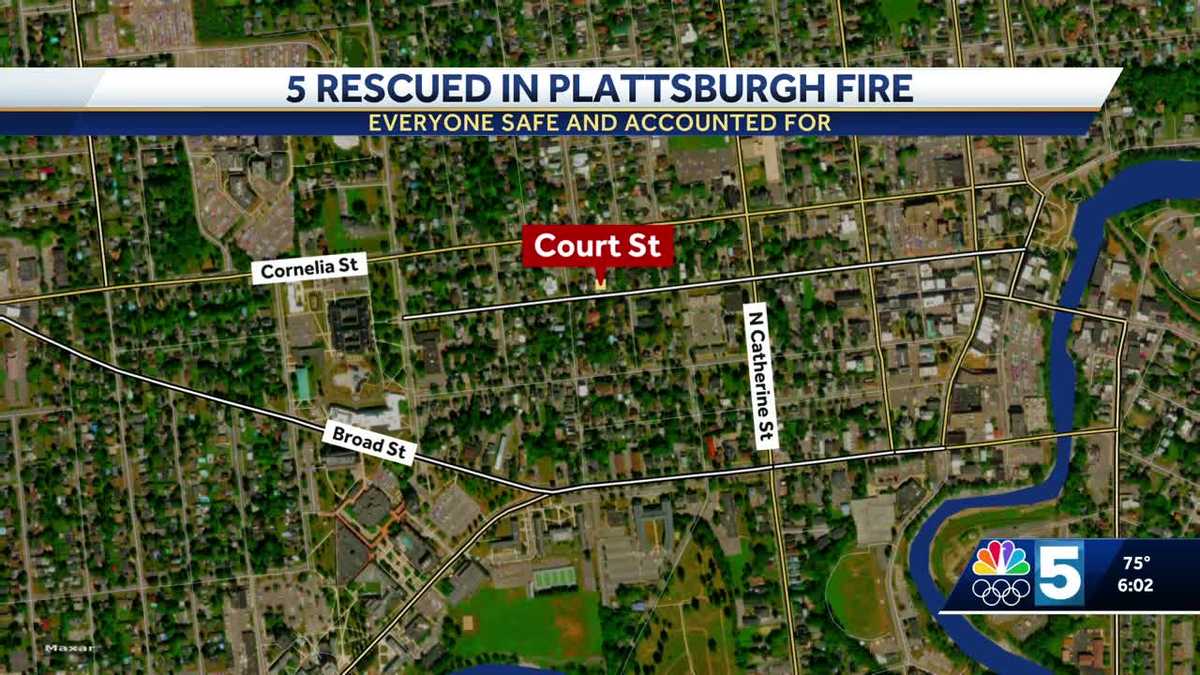 Plattsburgh apartment fire under investigation