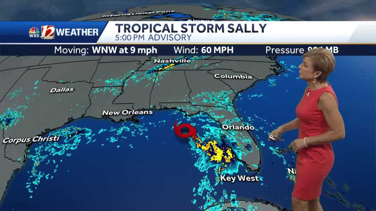 WATCH: Sally to make landfall, rain reaches us this week