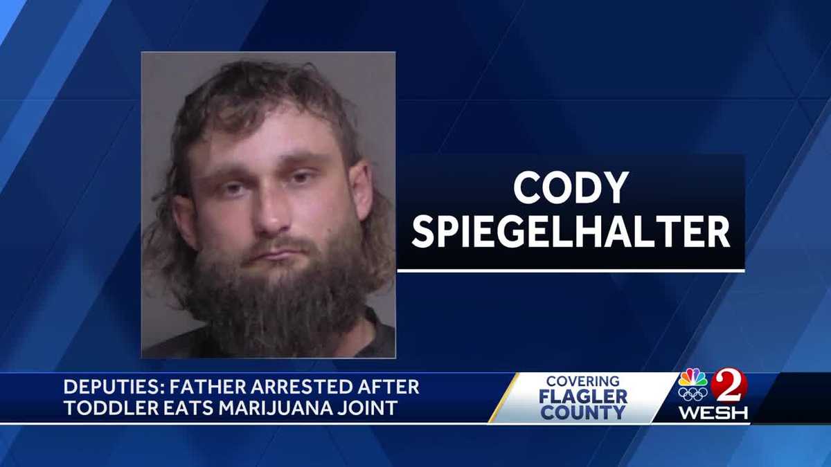 Florida dad arrested after 15-month-old eats marijuana joint