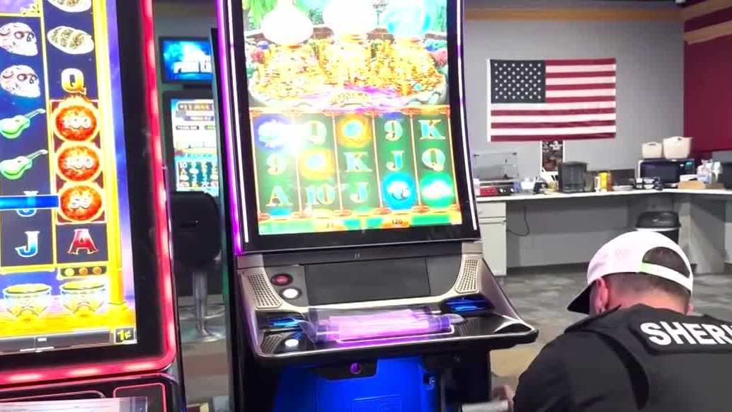 More Than 100 Slot Machines 36k Seized From Three Illegal Gambling
