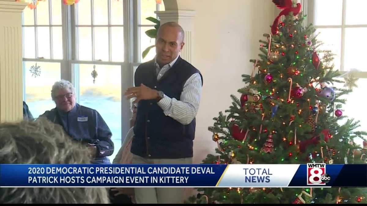 2020 Presidential Candidate Deval Patrick hosts campaign event in Kittery