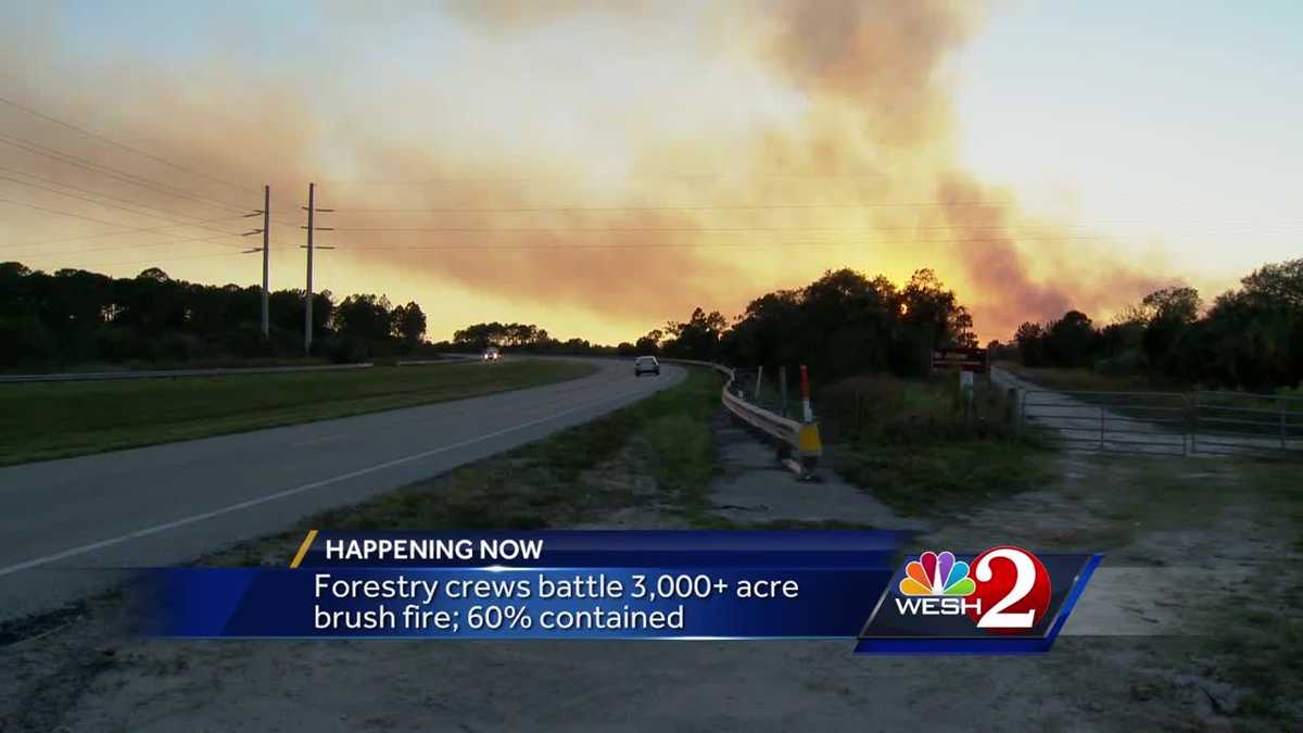 Crews battle massive wildfire near wildlife refuge