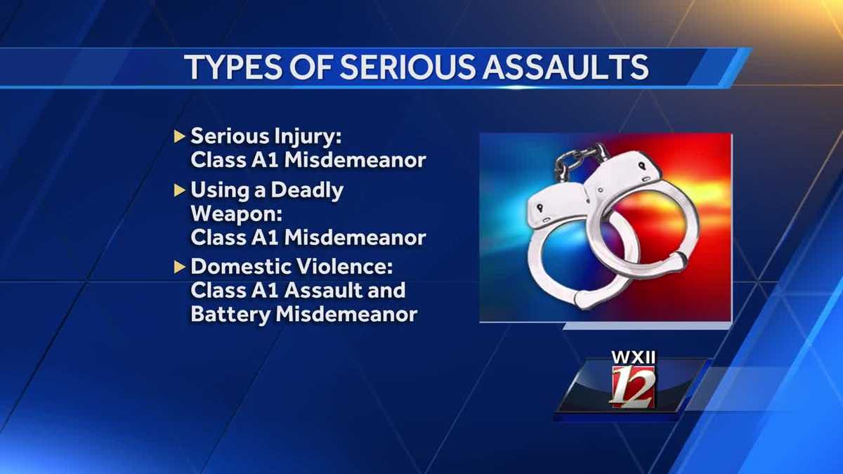 Misdemeanor assault and battery crimes