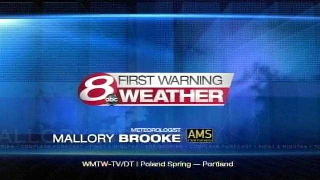 Meteorologist Mallory Brooke's forecast