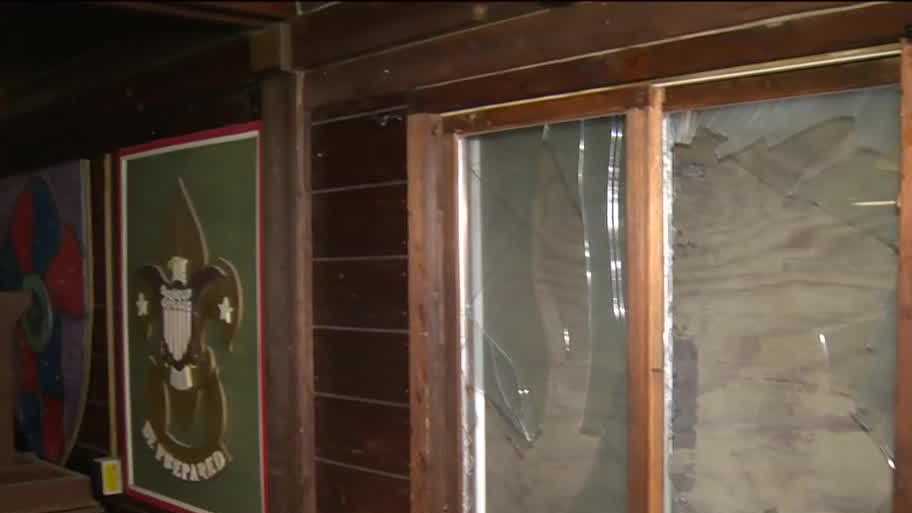Boy Scout Camp Seph Mack vandalized