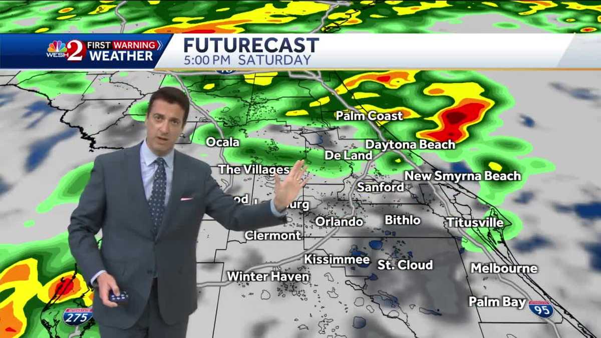Strong to severe storms possible across Central Florida Saturday!
