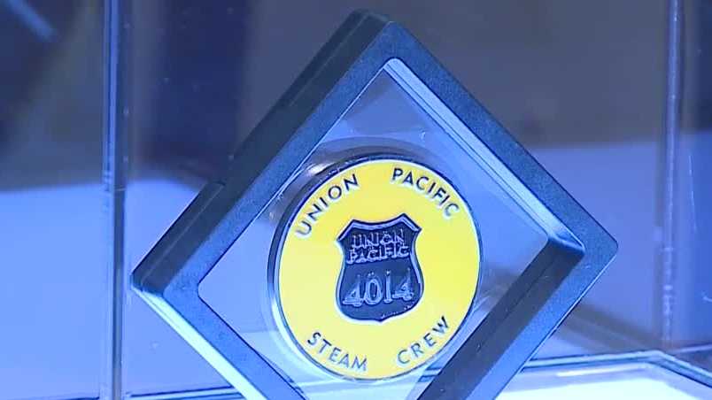 American astronaut brings 'Big Boy' coin back down to earth