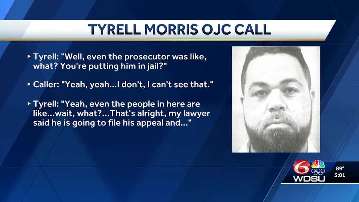 Jailhouse call from Tyrell Morris