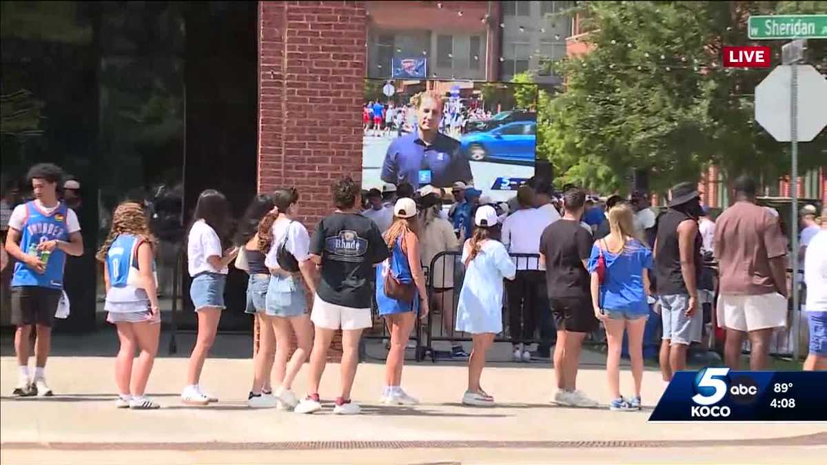 Thunder fans gathering early for Game 7 watch parties in Oklahoma City