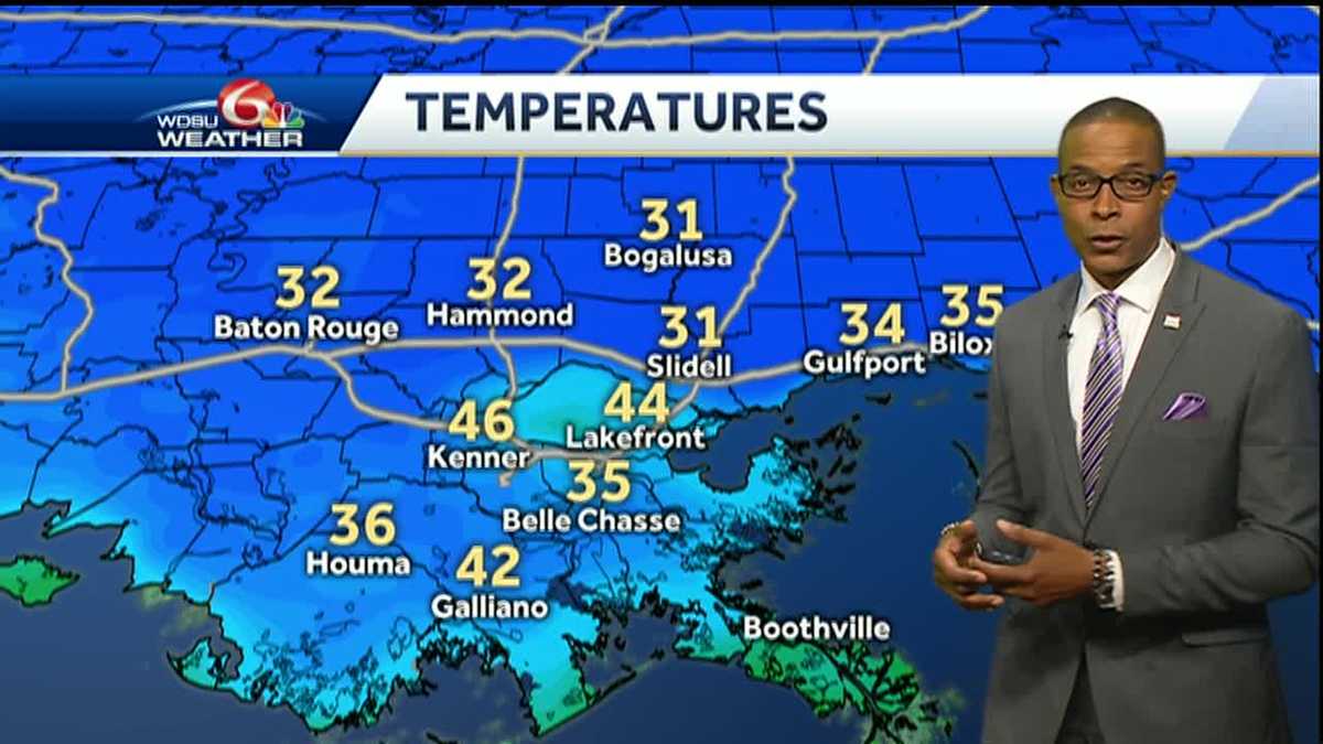 A sunny and chilly Tuesday