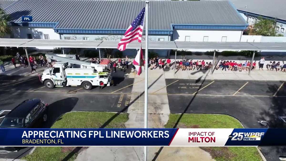 Appreciating FPL line workers in Florida