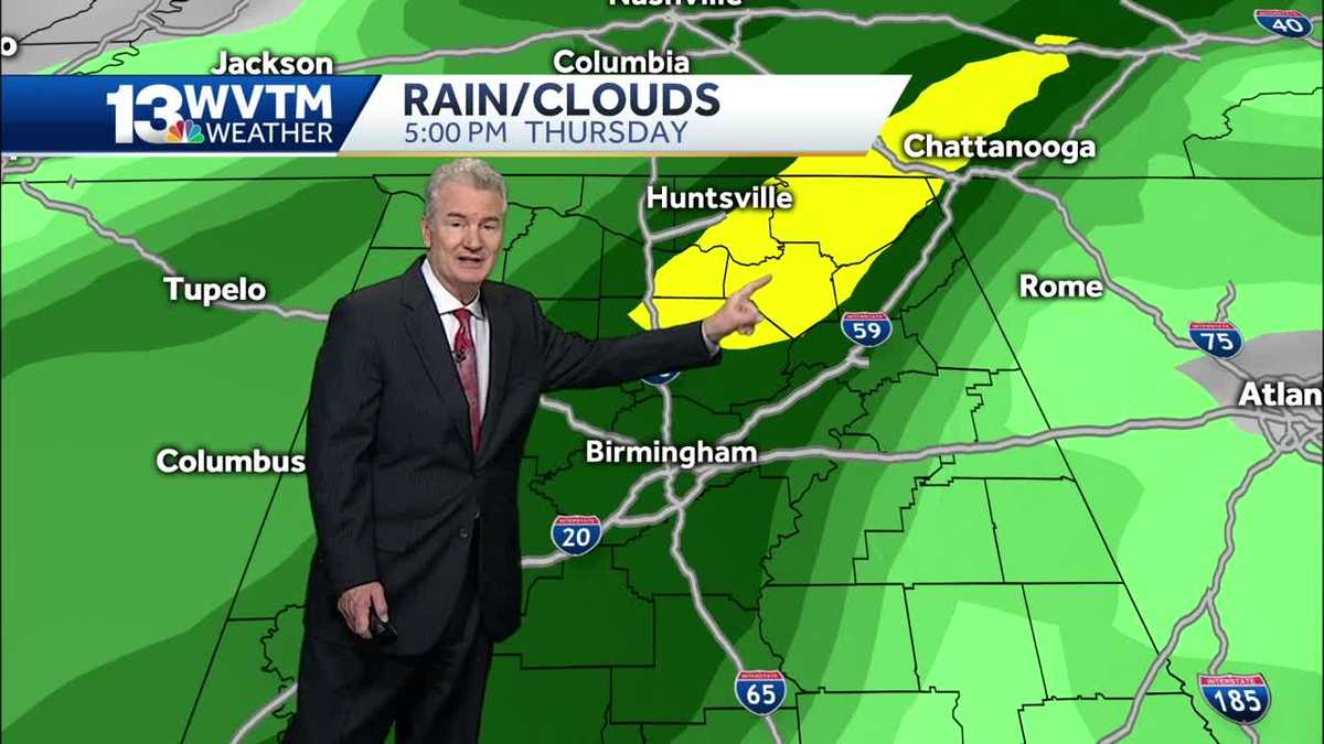 Warmer Tuesday, chance of severe weather Thursday