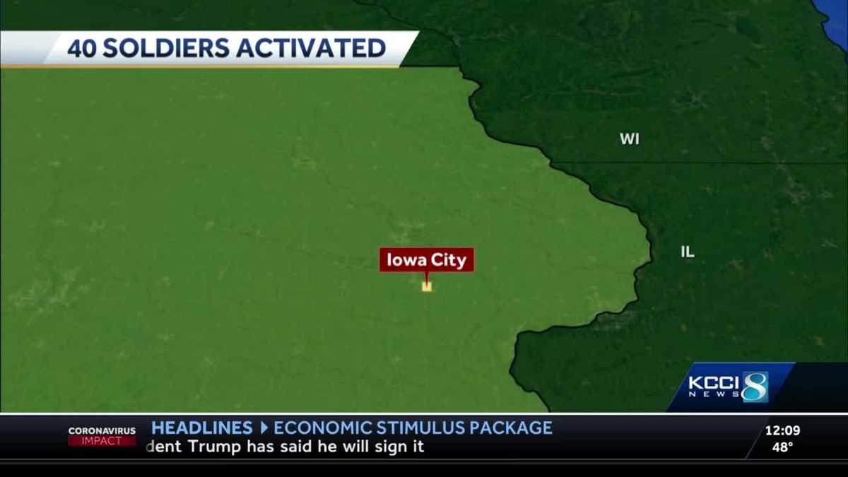 More Iowa Guard troops deployed in fight against pandemic