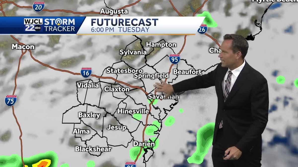 Savannah: The latest on rain chances in the days ahead