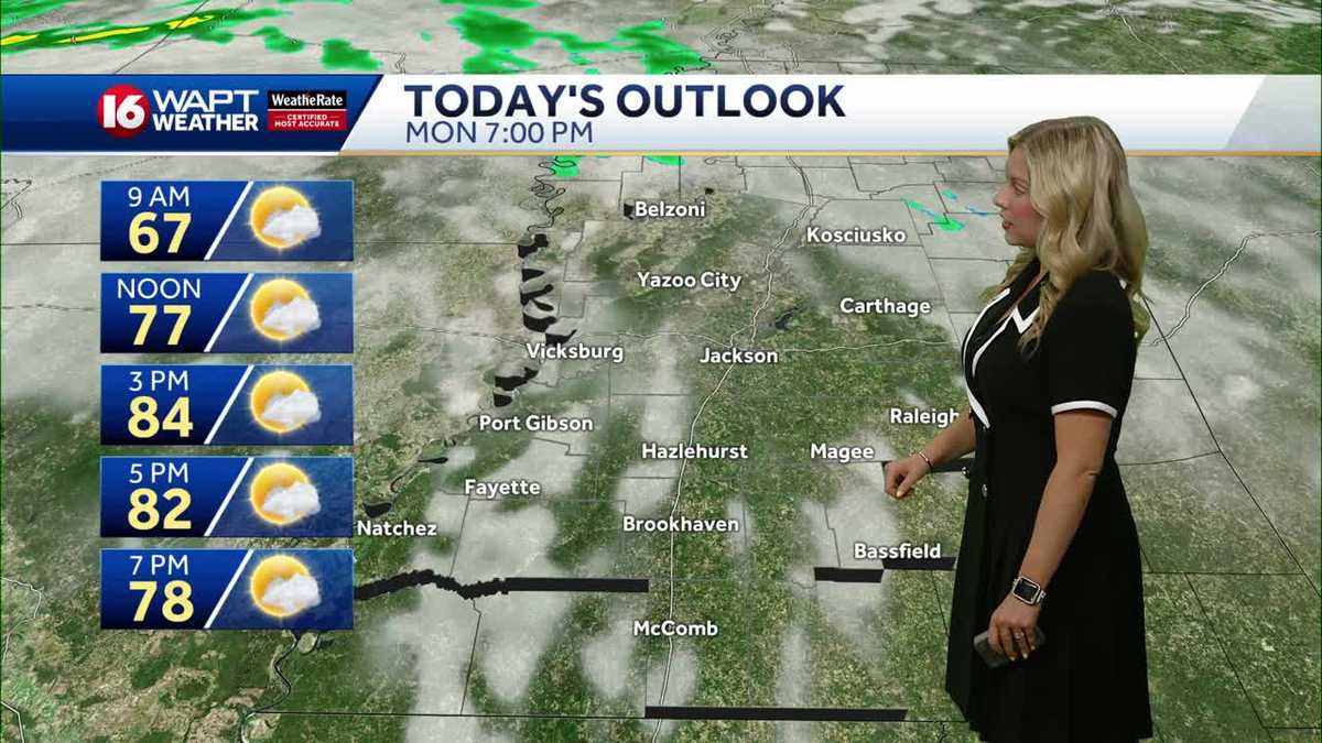 Warm and sunny start to the week