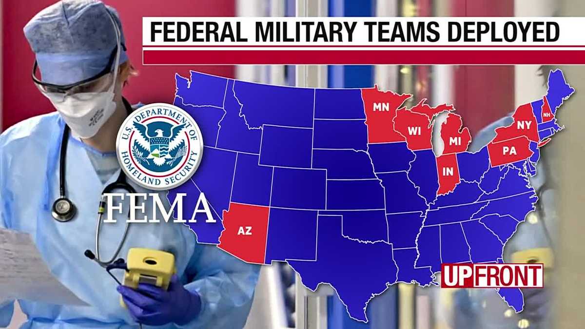 COVID-19: FEMA team deploys to Wisconsin hospital