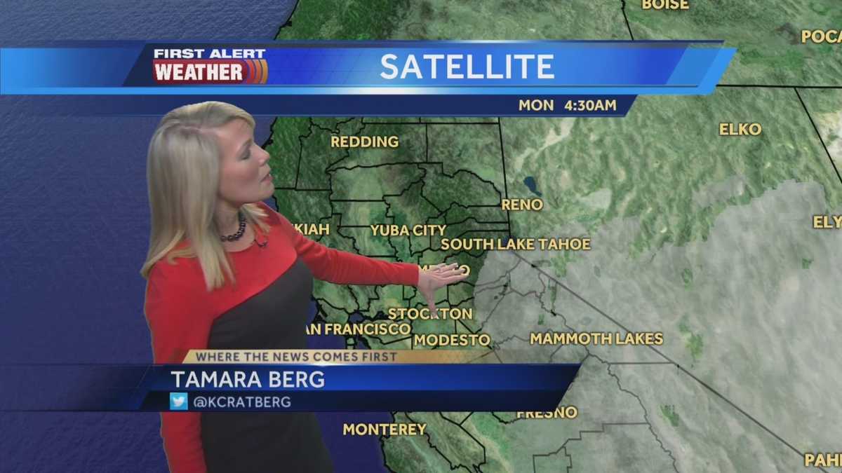 Tamara Berg's Monday NorCal weather forecast