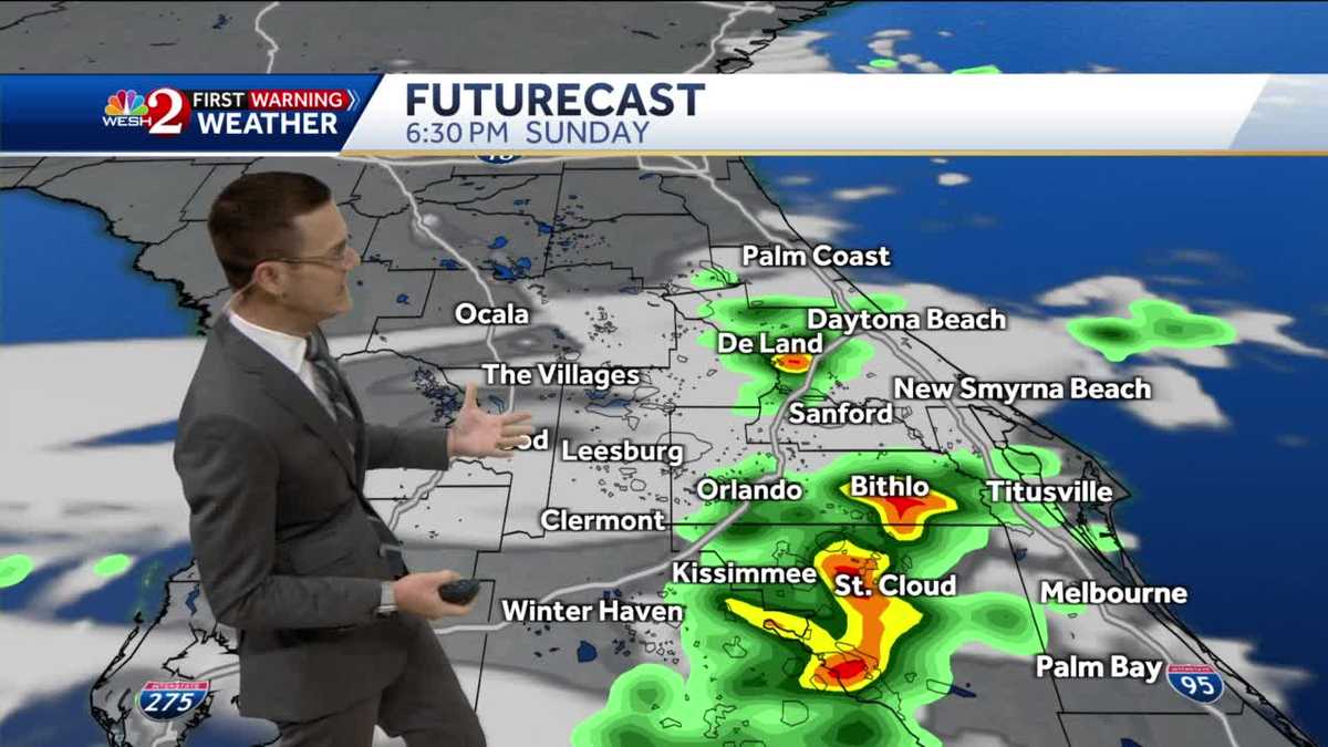Showers, storms returning to the forecast