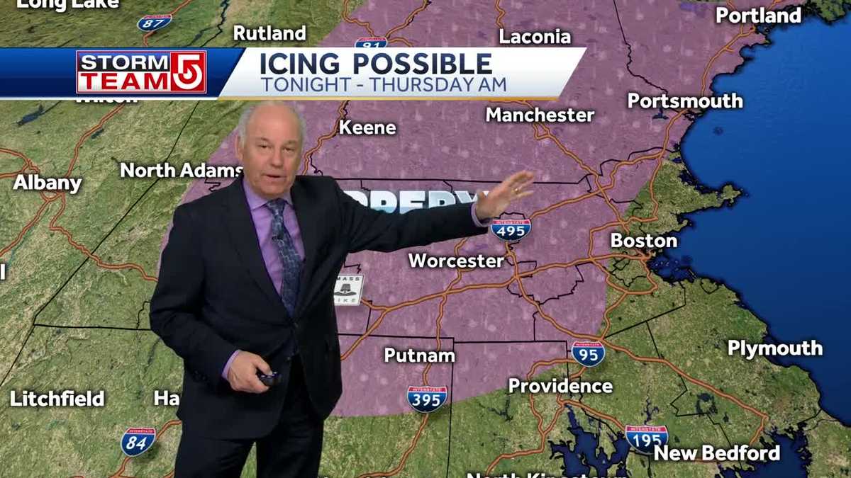 Video: Here's what areas could see most significant icing