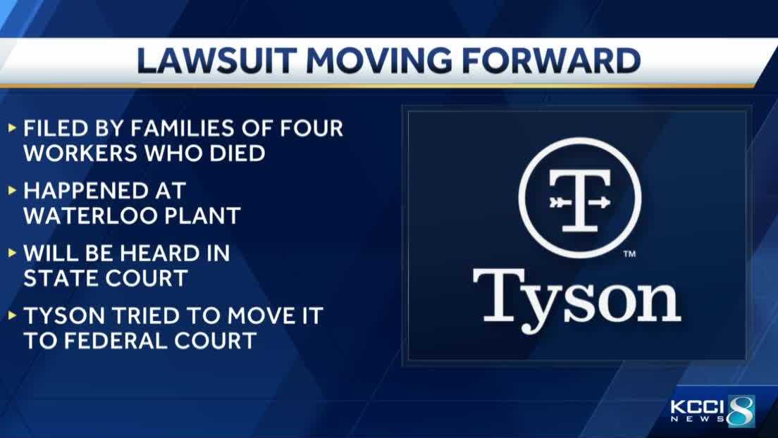 Judges send Tyson workers’ virus lawsuit back to state court