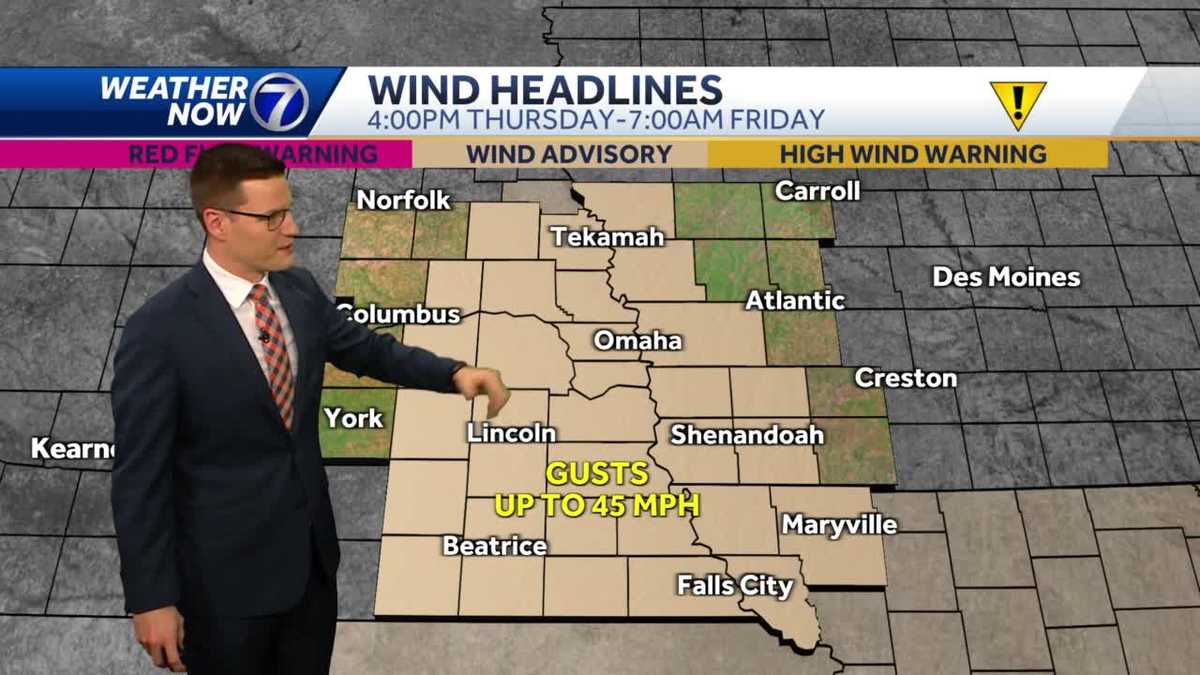 Omaha morning weather forecast for Thursday, March 30