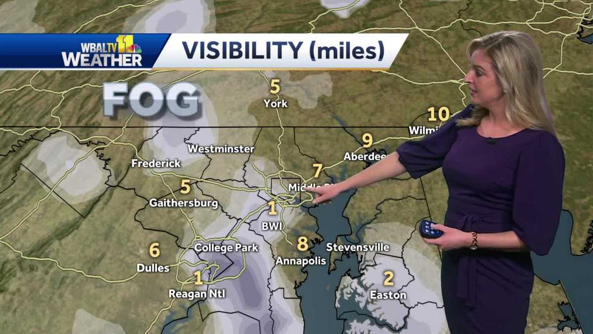 Fog returns Friday morning