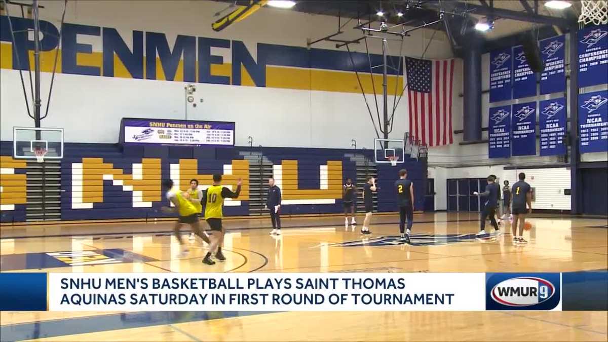 SNHU, Saint Anselm mens basketball teams preparing for tournament