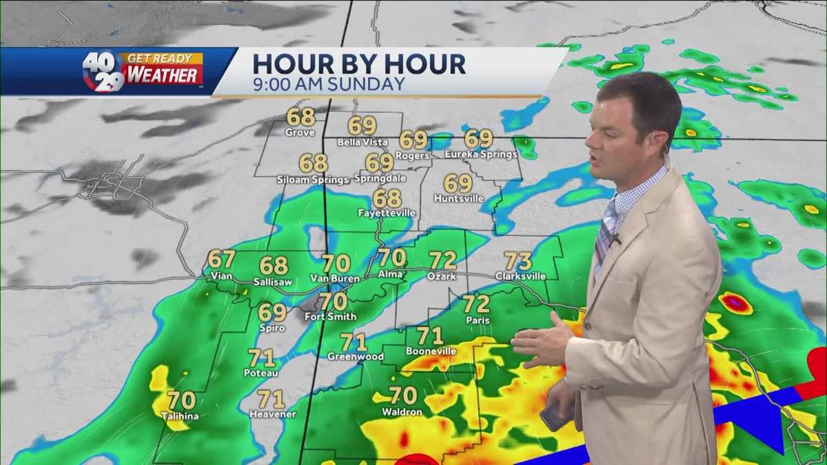 FORECAST: More Storms Sunday Morning!
