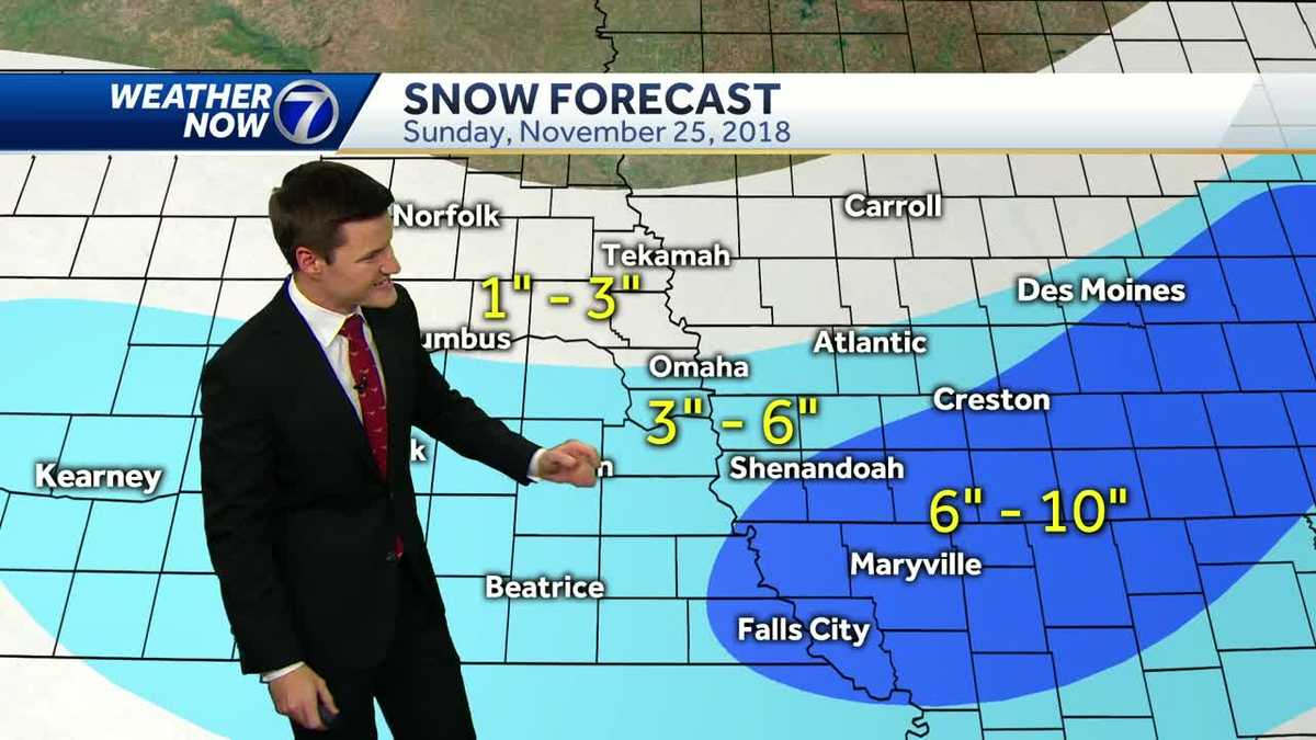 One more mild day Saturday, Winter Storm Watch in effect Sunday