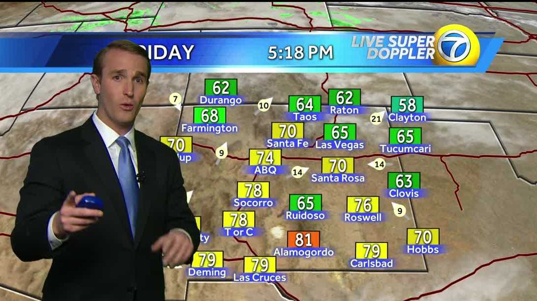 Matt Howerton's Friday forecast