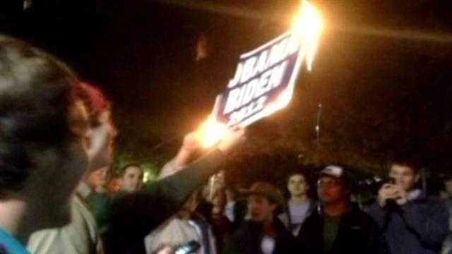 Angry voters and protests