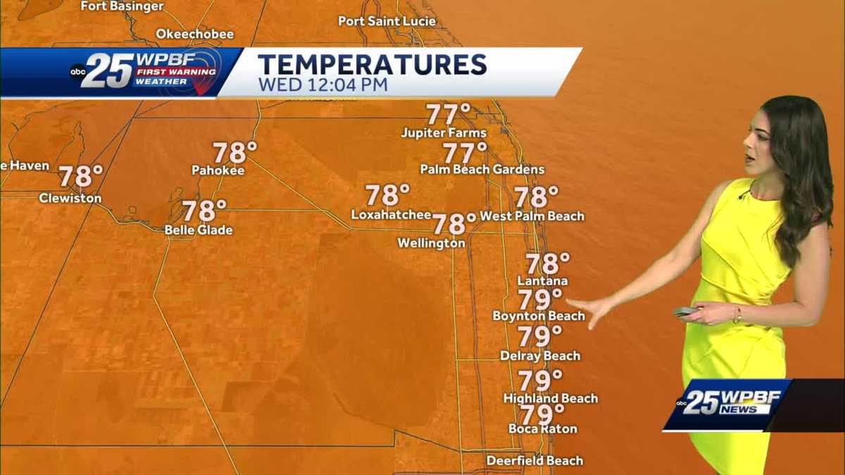 Mild and breezy weather conditions ahead