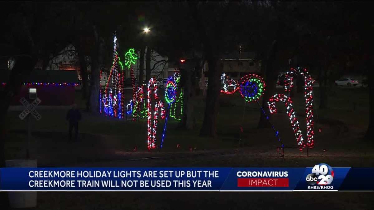 Creekmore Holiday Lights are set up but the Creekmore Train will not be ...