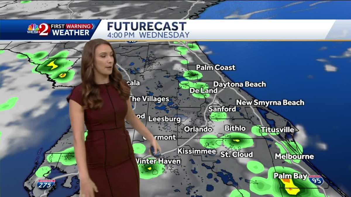 Rain chances increase Wednesday