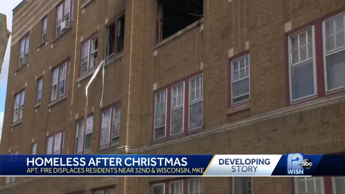 More than 100 people left homeless after Milwaukee apartment fire