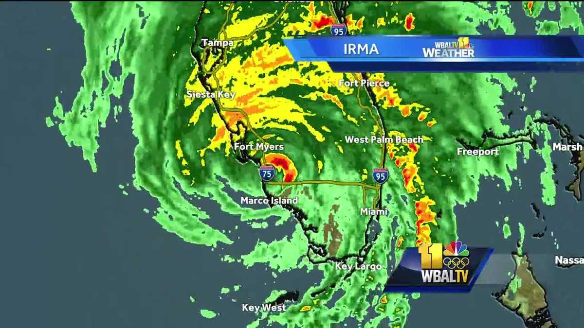 Tony tracks Irma's path up Florida's Gulf Coast