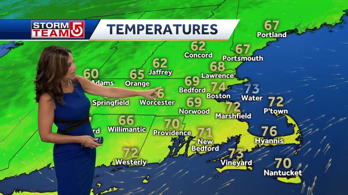 Video: Cooler, turning much less humid today