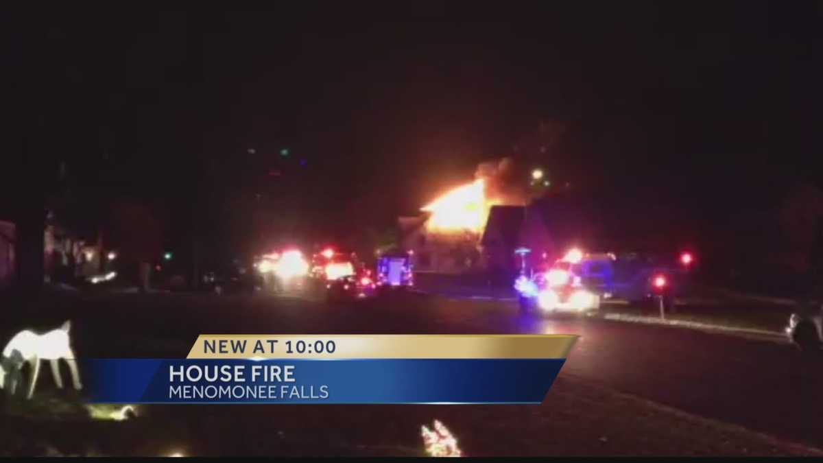 Crews respond to fire in Menomonee Falls