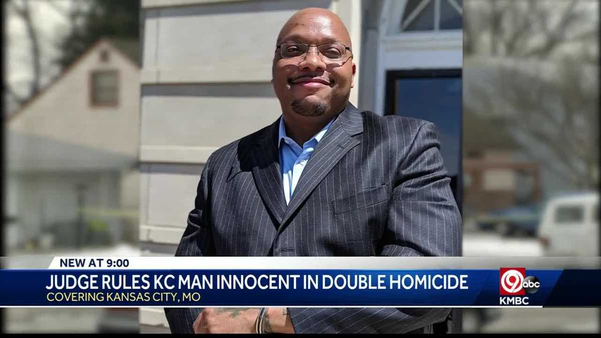 Judge says man in prison for 1996 double murders in Kansas City is innocent
