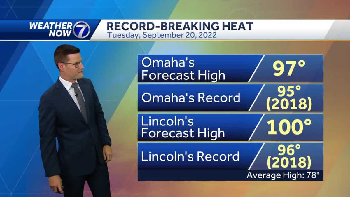 Omaha morning weather forecast for Tuesday, September 20