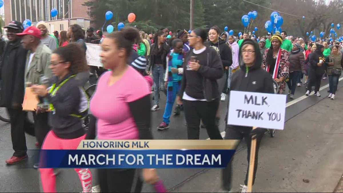 Thousands honor MLK with march in Sacramento